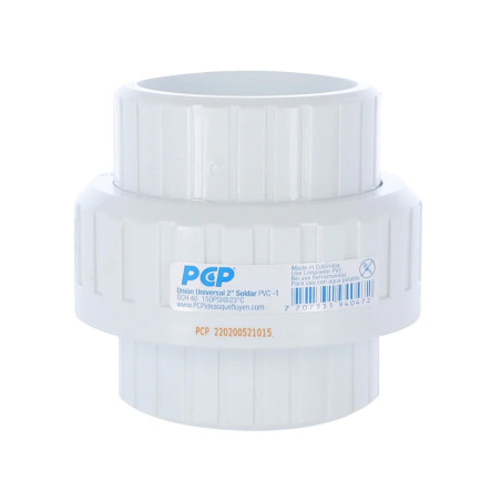 PCP UNION UNIVERSAL PVC 1/2 EMBONE S/ROSCA PCP