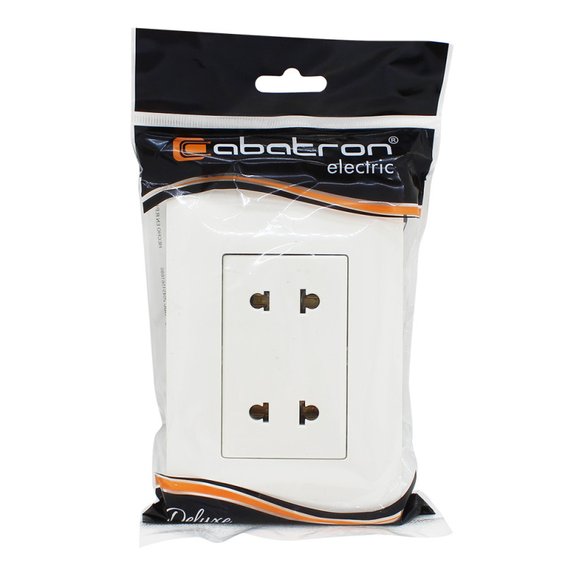 TOMA DOBLE MATIX BLANCO pcs x10und ABATRON